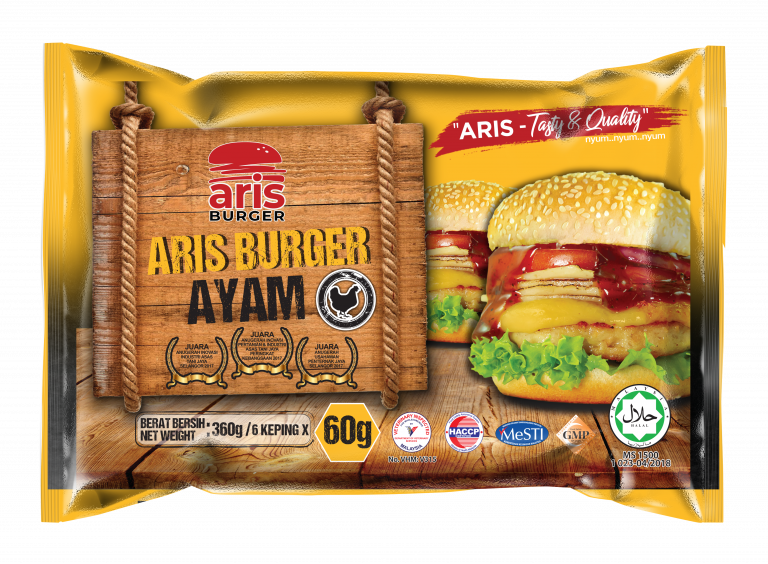 Aris Burger Ayam 60g - Arisprop Capital Berhad